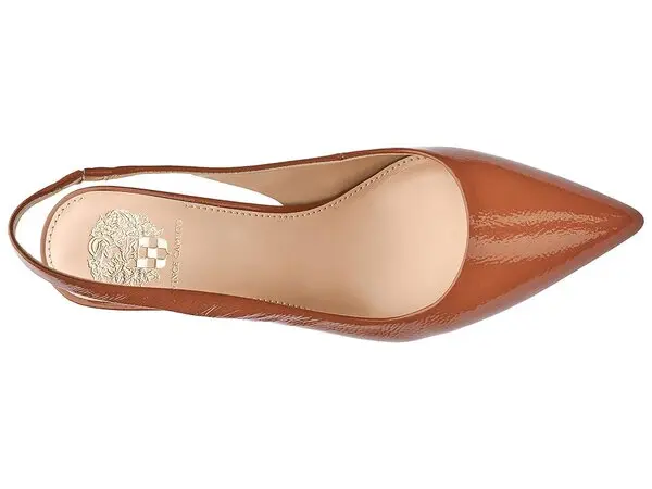 Vince Camuto Hamden Pointed Toe Slingback High Heel - Tan