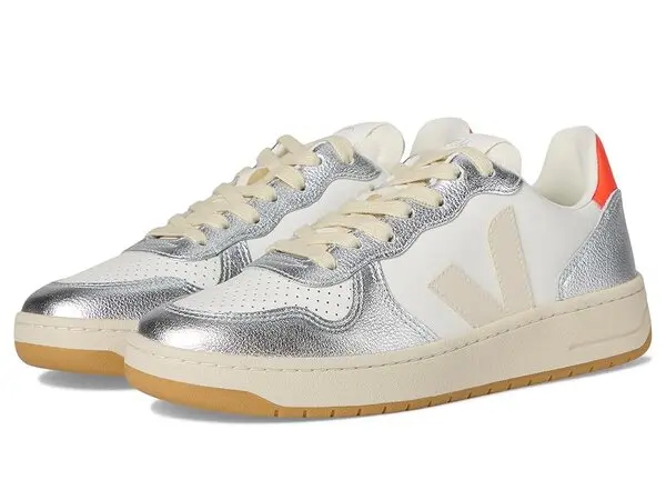VEJA V-10 Low Top Sneakers - Silver