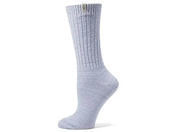 UGG Rib Knit Slouchy Crew Socks - Blue