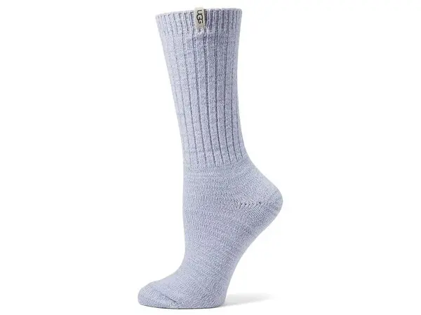 UGG Rib Knit Slouchy Crew Socks - Blue