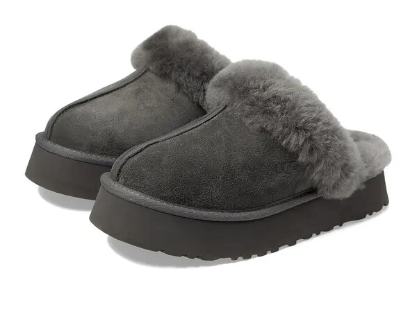 UGG Disquette Platform Slipper - Black