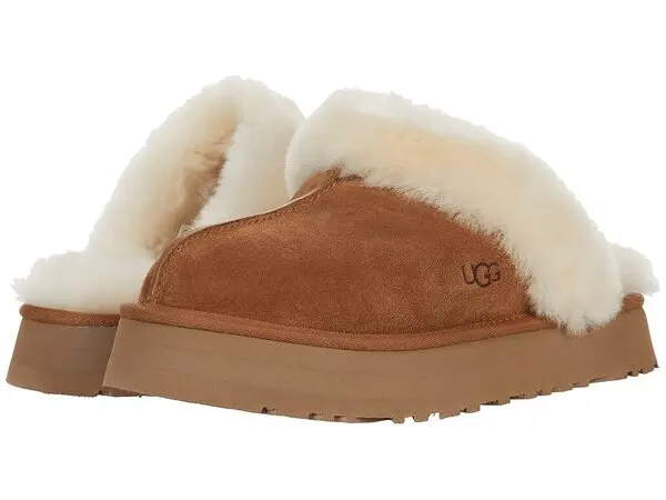 UGG Disquette Platform Slipper - Chestnut
