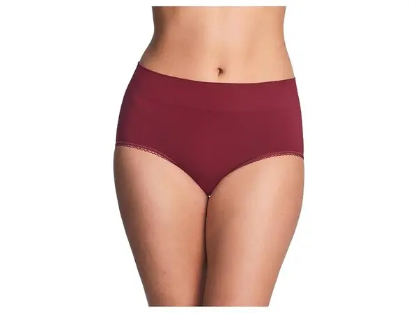 Wacoal Feeling Flexible Brief Underwear - Cabernet