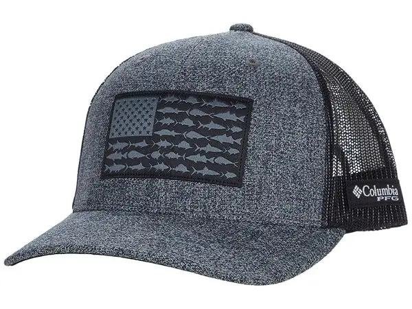 Columbia Pfg Mesh Snapback Cap - Gray