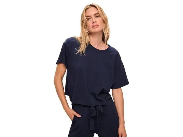 Eberjey Aloe Infused Cotton Short Sleeve Tee