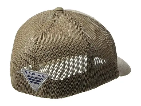 Columbia Pfg Mesh Fish Flag Baseball Cap - Bone