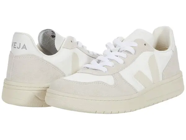 VEJA V-10 Lace-up Sneakers - Beige