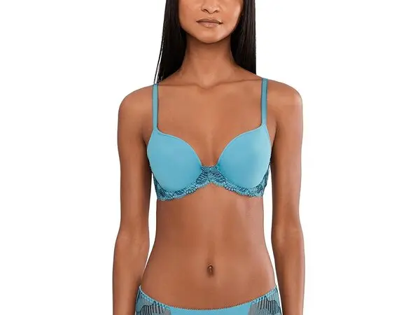 Wacoal La Femme Contour Underwire Bra 853117 Bra Adriatic - Blue