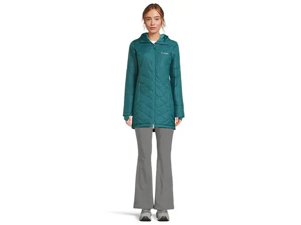 Columbia Heavenly Long Hooded Jacket - Blue