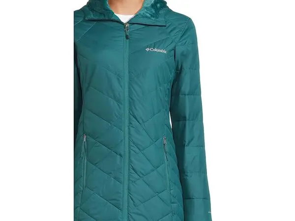 Columbia Heavenly Long Hooded Jacket - Blue