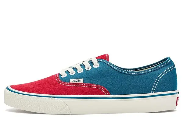 VANS Authentic Checked Low Top Sneakers - Red