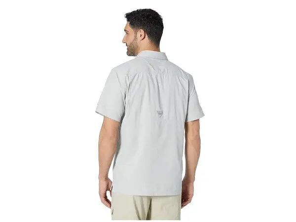 Columbia Slack Tidetm Camp Shirt Short Sleeve Button Up Beet - Gray