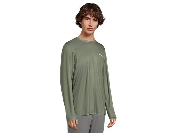Columbia Terminal Tackle Pfg Fish Long Sleeve Shirt - Olive