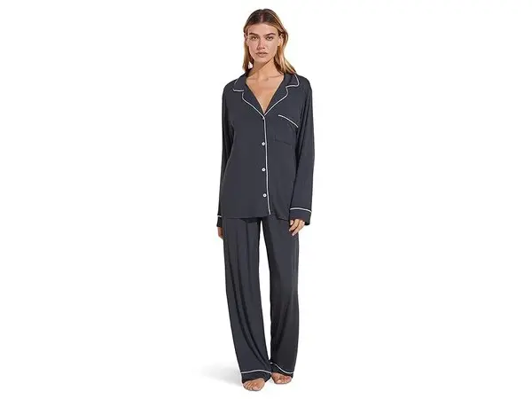 Eberjey Gisele Pj Set Pajama Sets Sunrise/ivory - Gray