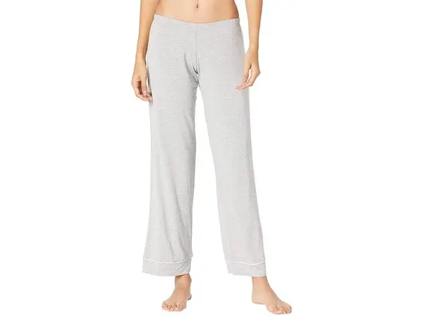 Eberjey Gisele Tenceltm Modal Long Pj Set Pajama Sets Seagrass - Gray