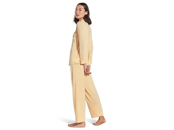 Eberjey Pj1018-bop24 Pajama Sets Lead/ivory - Yellow