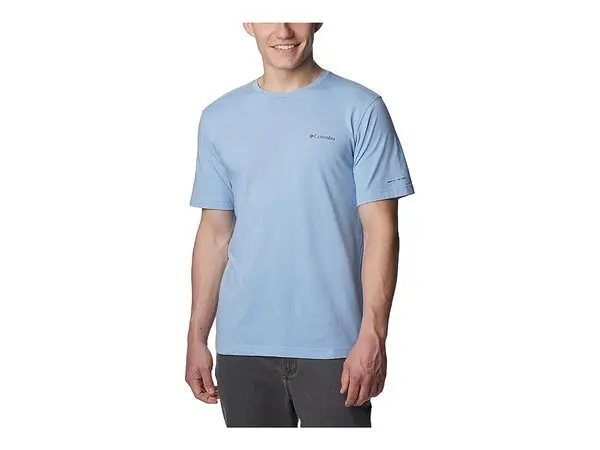 Columbia Thistletown Hillstm Short Sleeve Clothing Greenscape Heather - Green