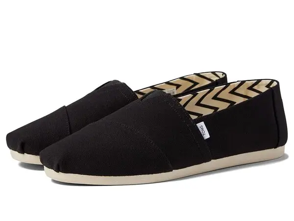 Toms Classic Alpargata Flat Shoes - Black