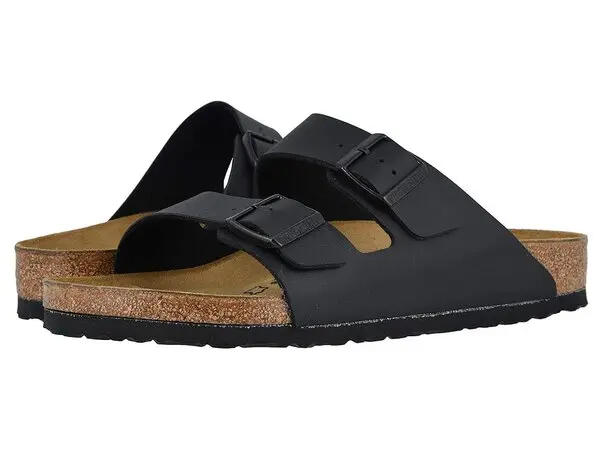 BIRKENSTOCK Arizona Birko-flor Sandals - Black