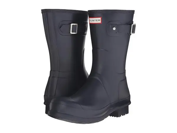 Hunter Original Short Rain Boots - Navy