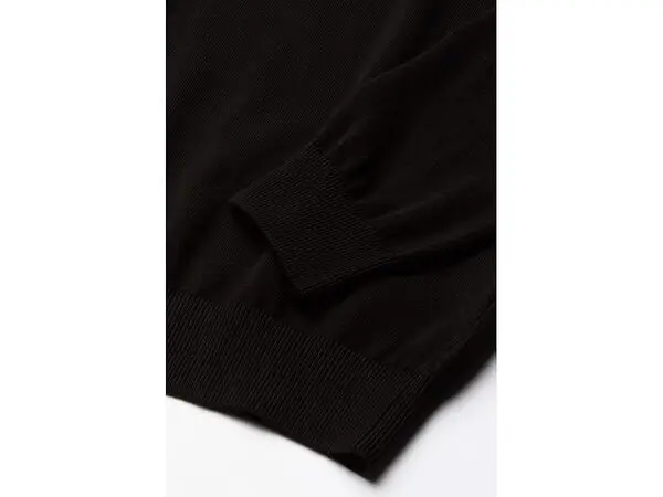 Lacoste Long Sleeve Crew Neck Sweater - Black