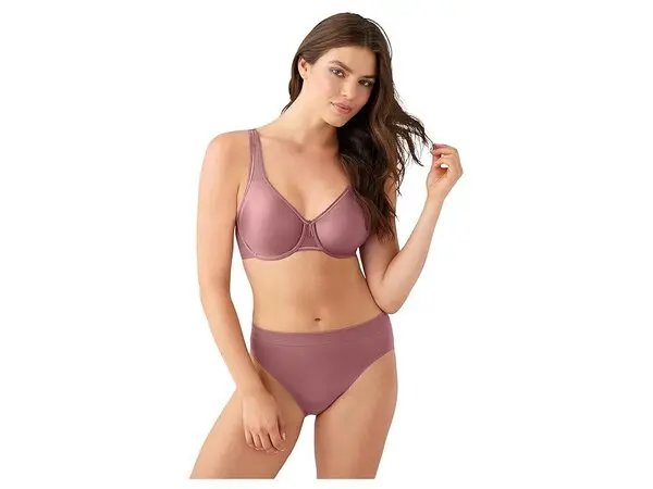 Wacoal Basic Beauty Full Figure Underwire Bra 855192 Bra - Brown