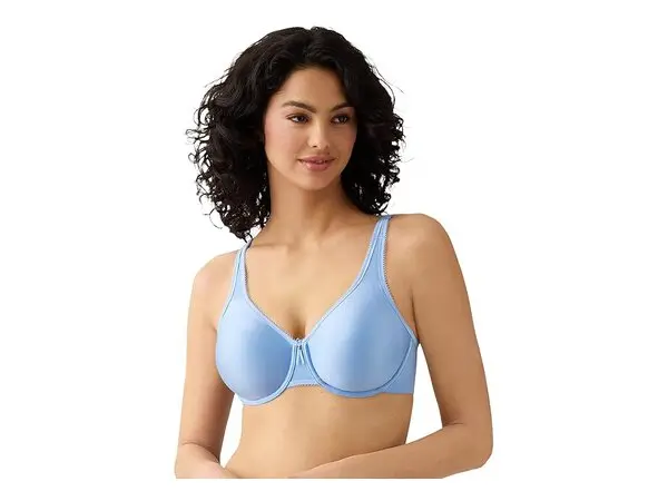 Wacoal Basic Beauty Full Figure Underwire Bra 855192 Bra Berry Fizz - Navy