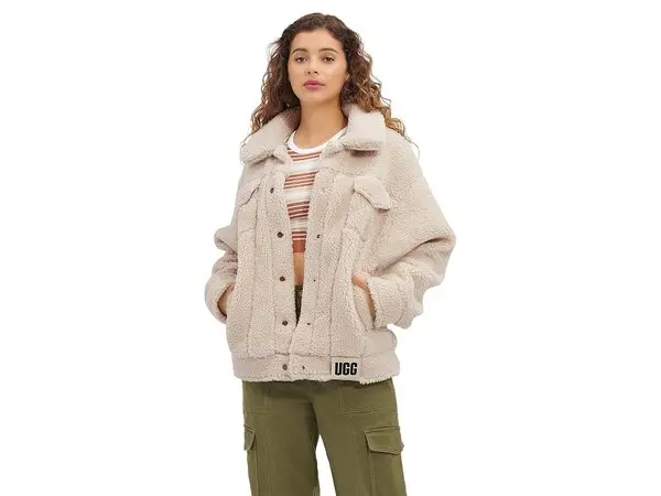 UGG Frankie Sherpa Trucker Jacket - Tan