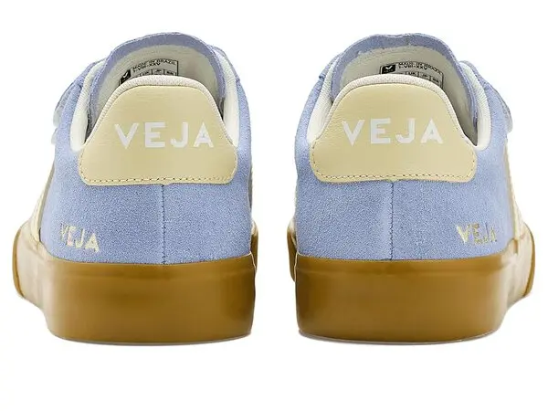VEJA Recife Logo Low Top Sneakers With Hook And Loop Closure - Gray