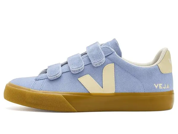 VEJA Recife Logo Low Top Sneakers With Hook And Loop Closure - Gray