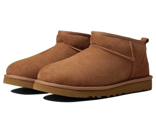 UGG Classic Ultra Mini Ankle Boots - Brown