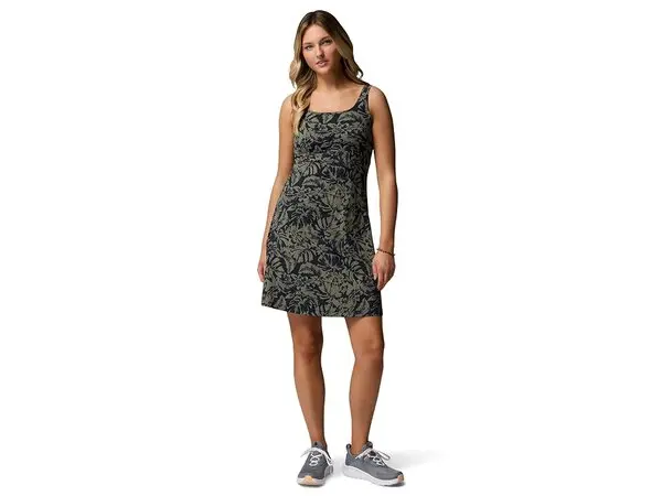 Columbia Performance Tank Dress With Upf 50 Protection - Black