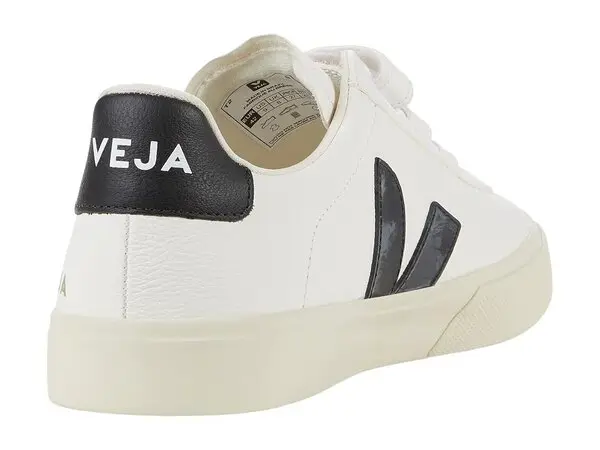 VEJA Recife Logo Low Top Sneakers With Velcro Closure - White