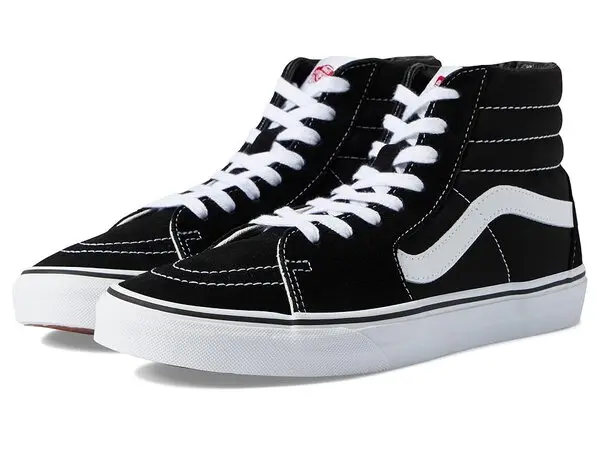 VANS Sk8-hi Wide Canvas High Top Sneakers - Black