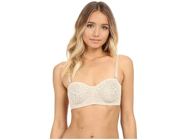 Wacoal Halo Lace Strapless Underwire Bra Bra - Bone
