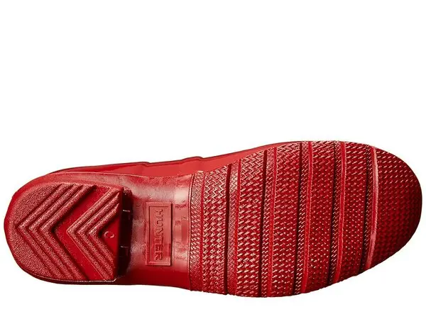 Hunter Original Short Gloss Boots - Red