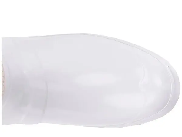 Hunter Original Short Gloss Boots - White