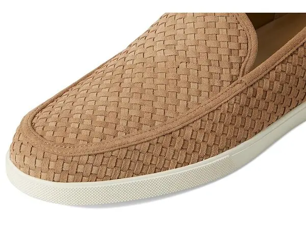 Vince Sonoma Woven Suede Slip-on Shoes - Brown