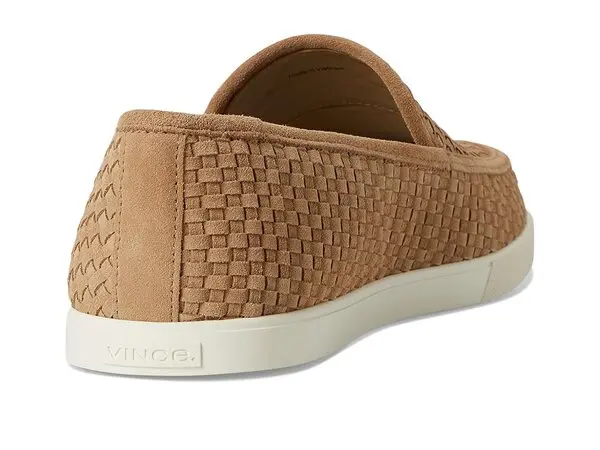 Vince Sonoma Woven Suede Slip-on Shoes - Brown