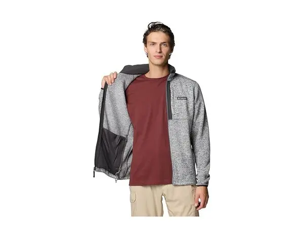 Columbia Sweater Weather Full Zip Jacket - Gray