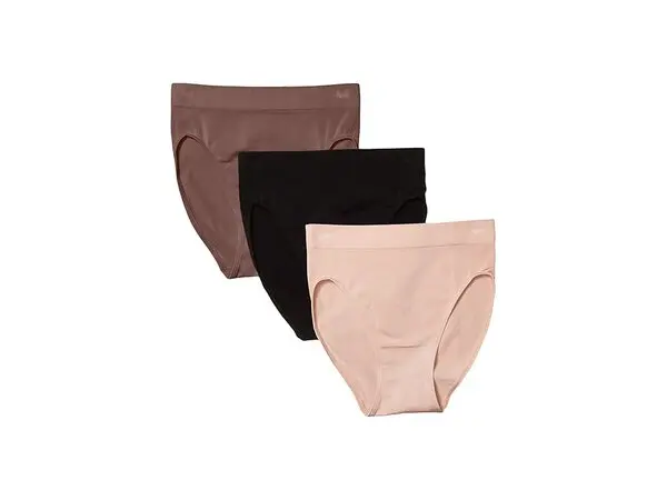 Wacoal B-smooth Hi-cut Brief Pack Underwear Sand/sand/black - Multi