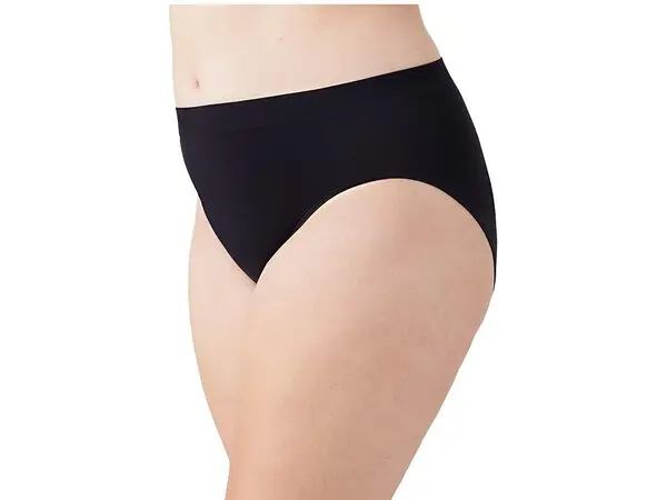 Wacoal B-smooth High-cut Brief 834175 Underwear Charcoal Heather - Black