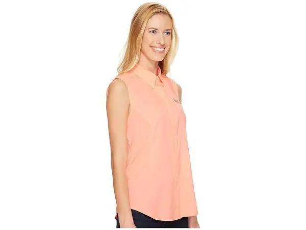 Columbia Pfg Tamiami Ii Sleeveless Shirt - Pink