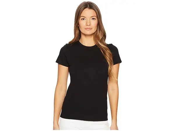 Vince Essential Crews T Shirt - Black