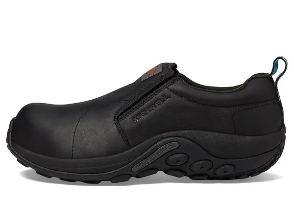 Merrell Jungle Moc Leather Composite Toe Slip-on