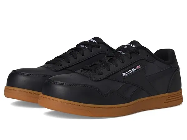 REEBOK Club Memt Work Eh Comp Toe Athletic Shoes - Black