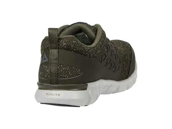REEBOK Sublite Cushion Work Comp Toe Eh Rb051 Lace-up Sneakers - Olive