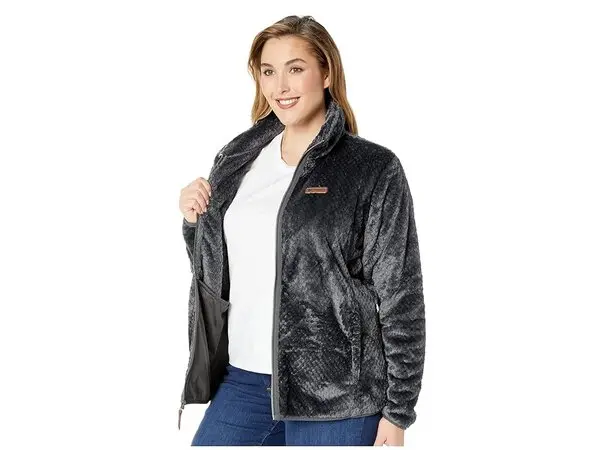 Columbia Fire Side Ii Sherpa Full Zip Jacket - Gray