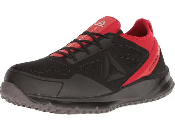 REEBOK All Terrain Safety Shoes - Red