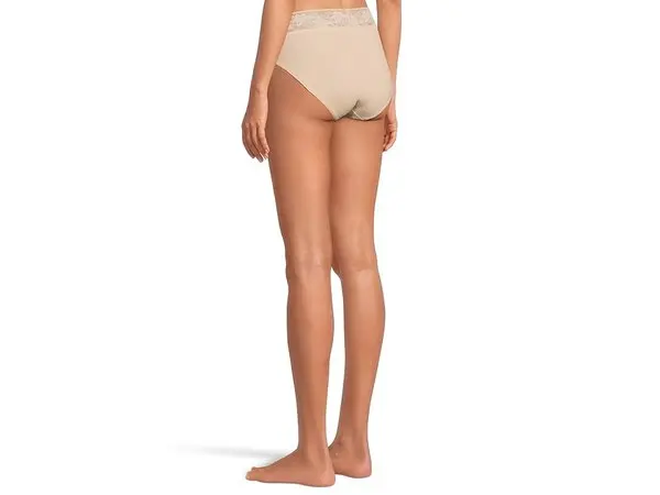 Wacoal Comfort Touch Hi Cut Underwear - Beige